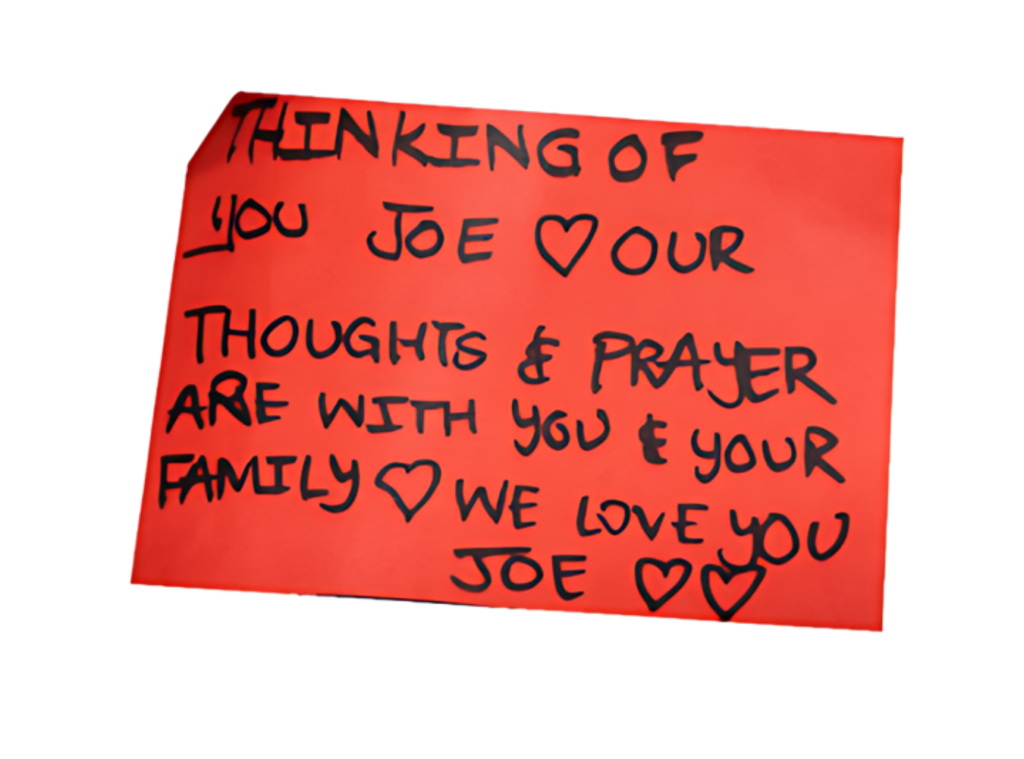 Joe’s Wall – Joe’s Faith