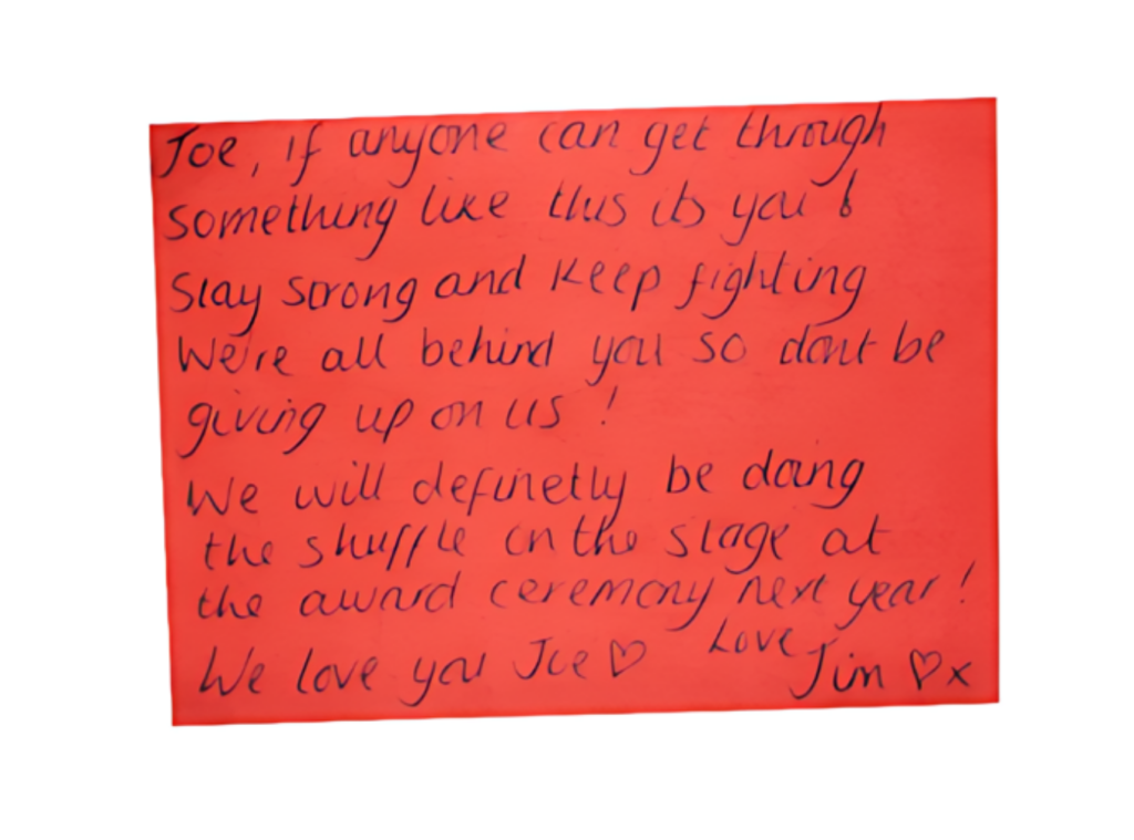 Joe’s Wall – Joe’s Faith